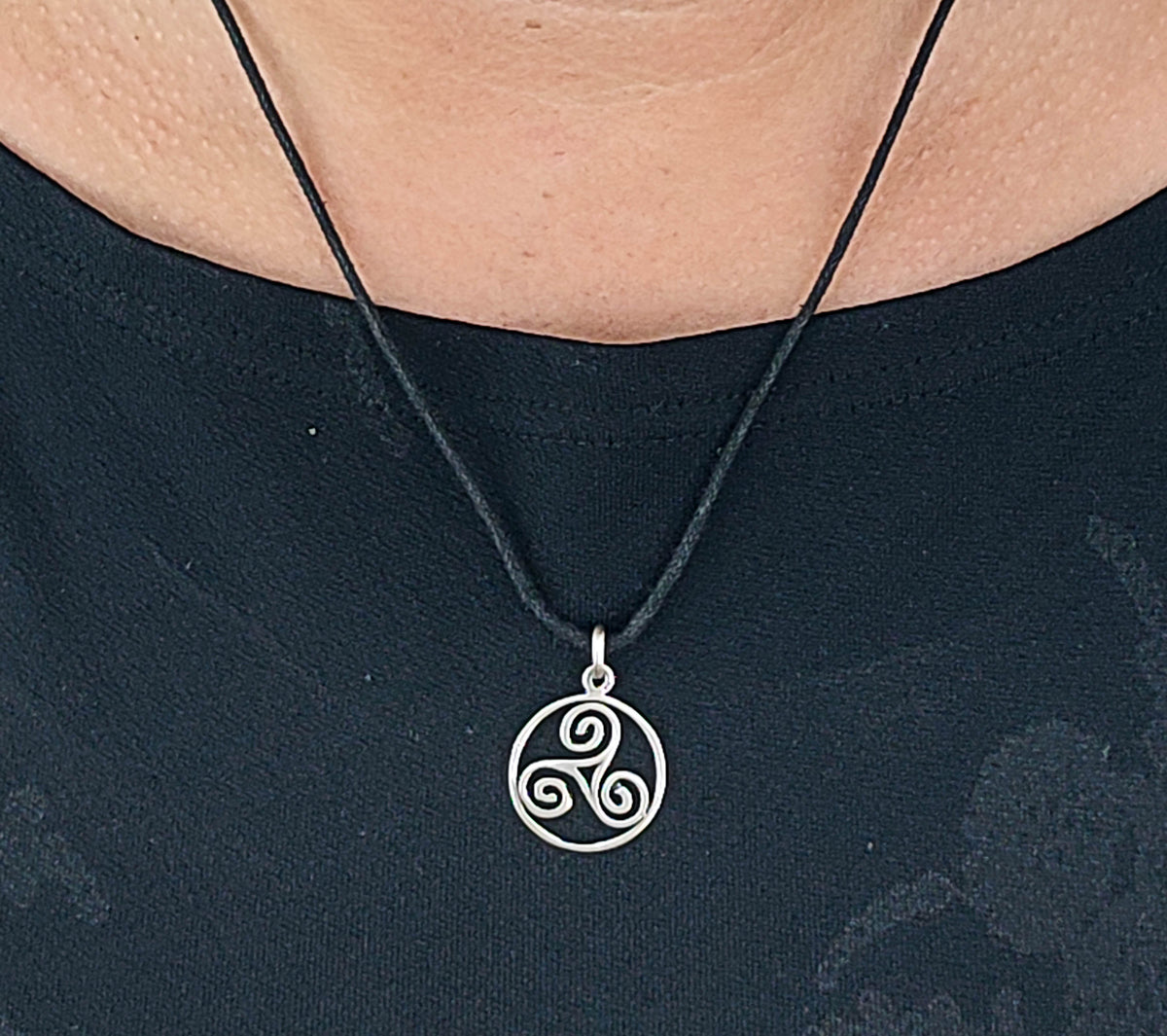 Anhänger 23 Triskele - Silber – Kiss of Leather